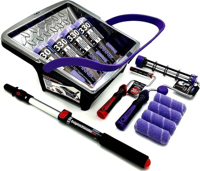 ZESTAW BLUE DOLPHIN WAŁEK SPINNER 25cm 13mm 4szt + WAŁEK SPINNER 10cm ...